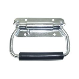 Zinc Surface Mount Spring-Loaded Handle with Formed Bail