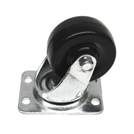 2" Swivel Caster with Soft Rubber Wheel | Penn Elcom