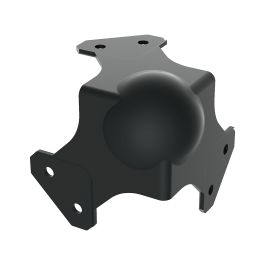 Large Black Heavy Duty Ball Corner with 35mm Offset and 2mm Radius