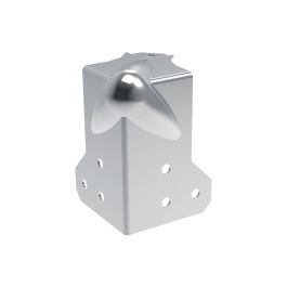 Brace Ball Corners with 30mm Offset on One Leg and 1mm Radius_C1084 Series