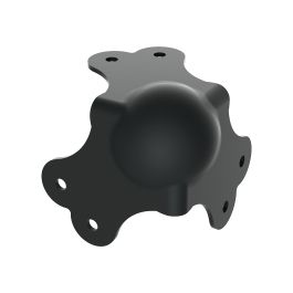 Large Black Heavy Duty Ball Corner with 4mm Radius