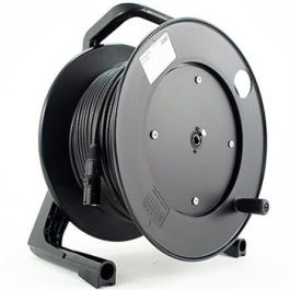 60M CAT5E Fixed Cable Reel Stealth Series
