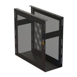 Large Black Padlockable Computer Security Cage