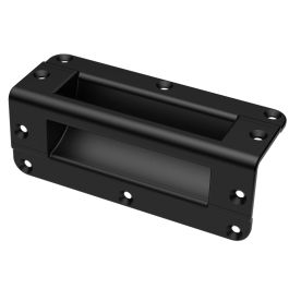 Black Corner Handle with Aluminum Bar and Plastic Dish