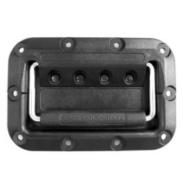 Lightweight Black Plastic Recessed Handle | Penn Elcom