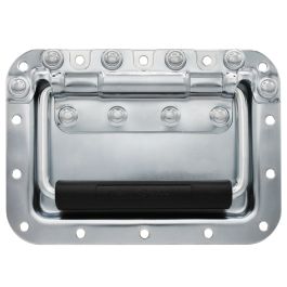 Large Zinc Shallow Recessed Handle with Extended Grip