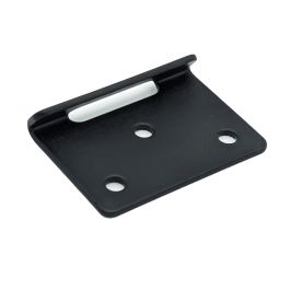 Large Black Slotted Catch Plate