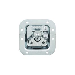 Mini Recessed Latch with Padlock Bracket in Deep Dish | Penn Elcom
