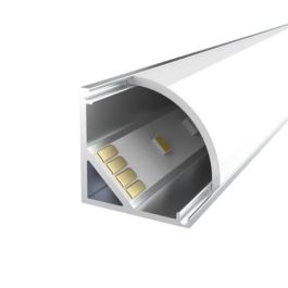 3m 16x16mm Corner Aluminium Profile Kit for up to 10mm Led strips
