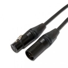 25M 5 Pin DMX Lead Studio Series Black