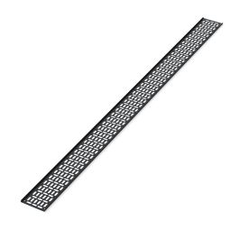 42U Black Vertical Cable Management Tray | Penn Elcom