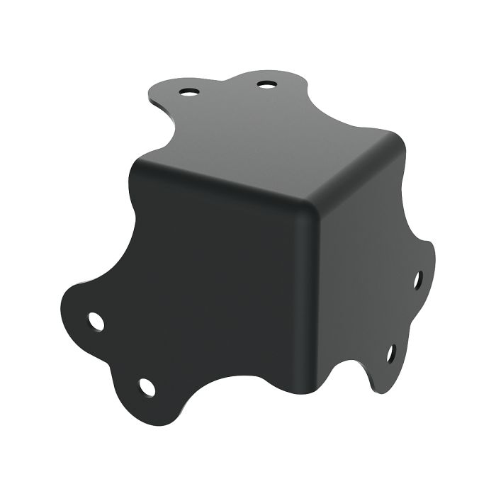 Large Black Heavy Duty Flat Corner with 3mm Radius_large-black-heavy ...