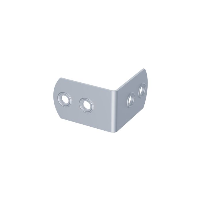 4 Hole PennBrite Brace with Rivet Protectors 40mm x 25.4mm