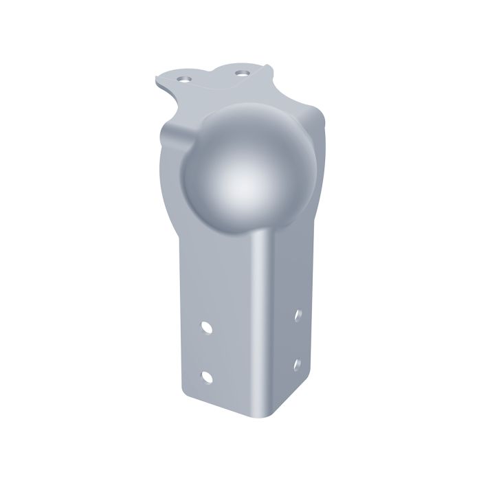 100mm High PennBrite Brace Ball Corner with 4.5mm Radius_100mm-high ...