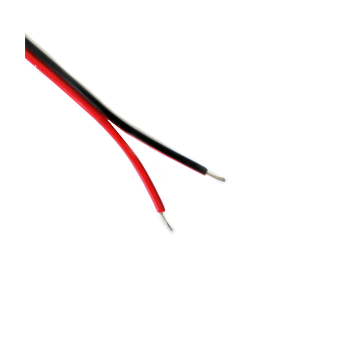Led 2 Core Flat Cable 20awg Red/Black Stranded Copper