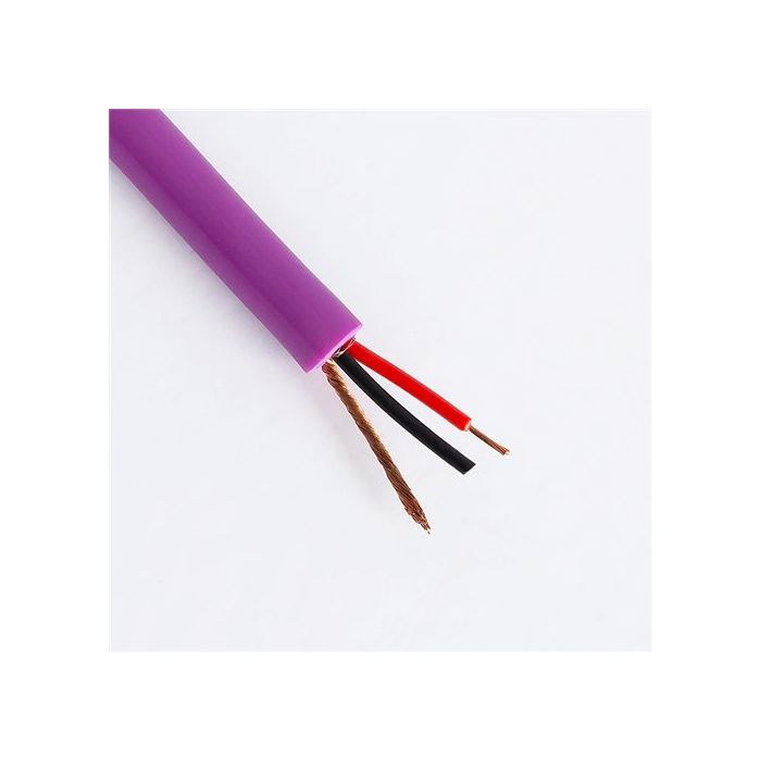 Tour Grade Mic Cable 6.5mm 2 Core Arctic Grade Flexible Purple