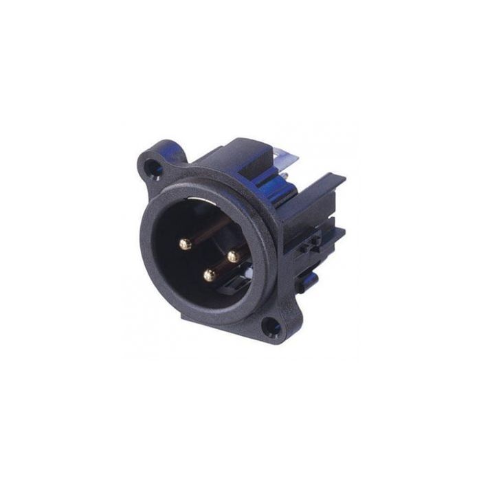 XLR 3 Pin Male Chassis A Series Vert NC3MAV_xlr-3-pin-male-chassis-a ...
