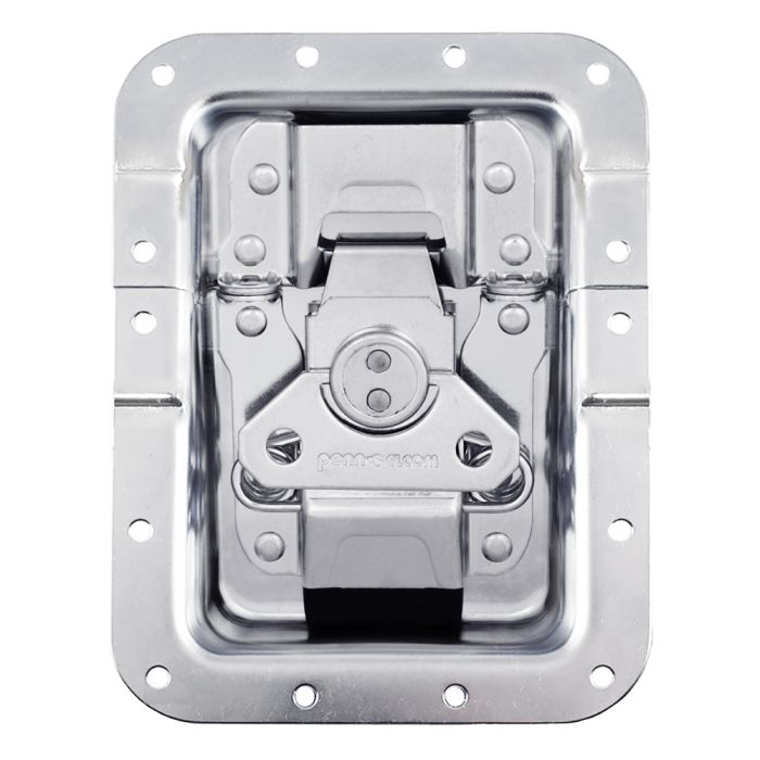 Large Recessed MOL4 Latch with Padlock Brackets in Deep Dish with 27mm ...