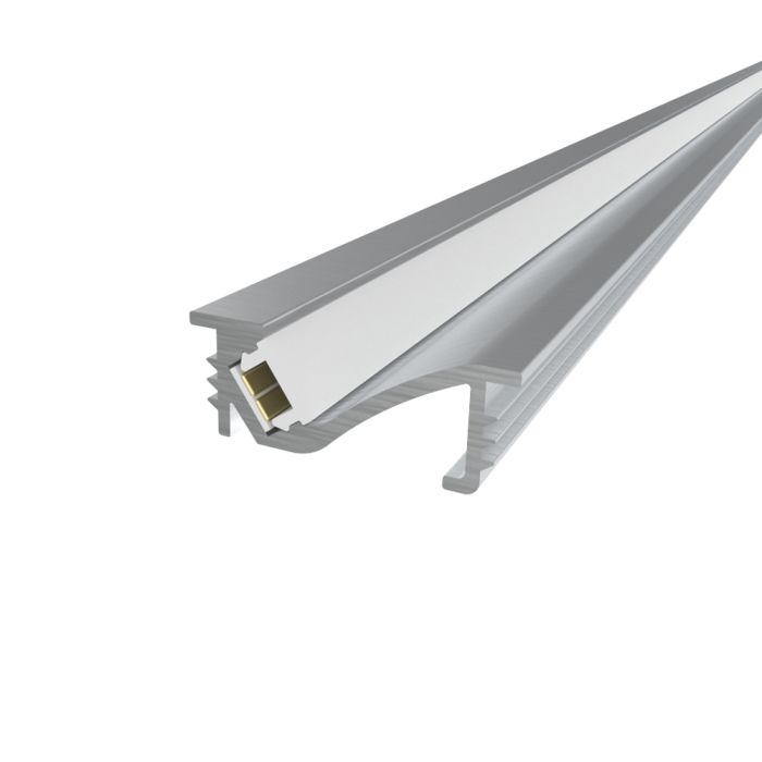 3m Furniture/Joinery Profile 24mm wide with internal angle mount 2m-kit ...