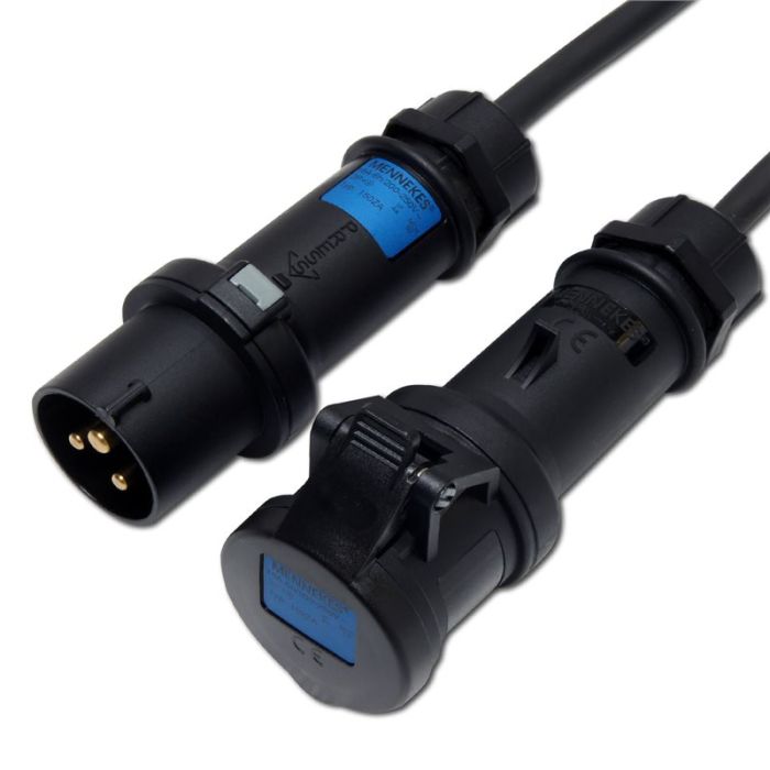 2M Stealth Series 16Amp Male - Female C-Form Power Lead_2m-stealth ...