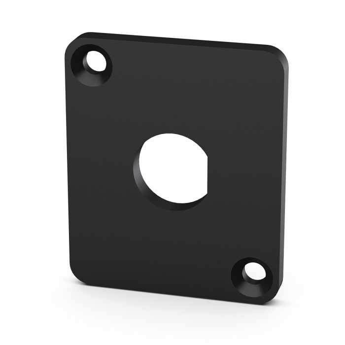 Front Mount Plugs for Neutrik D-Series Connector cut-out Punched for BNC.