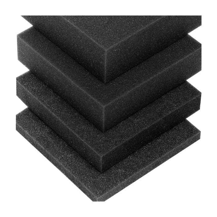 Foam - Black 49” x 47” x 3/8"