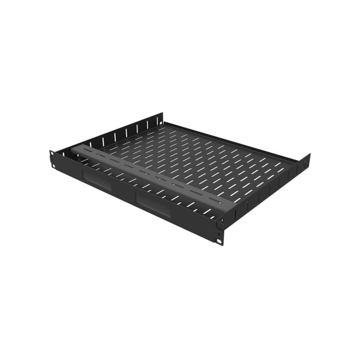 1U Vented Rack Shelf & Magnetic Faceplate For 2 x DISH 4K JOEY | Penn Elcom