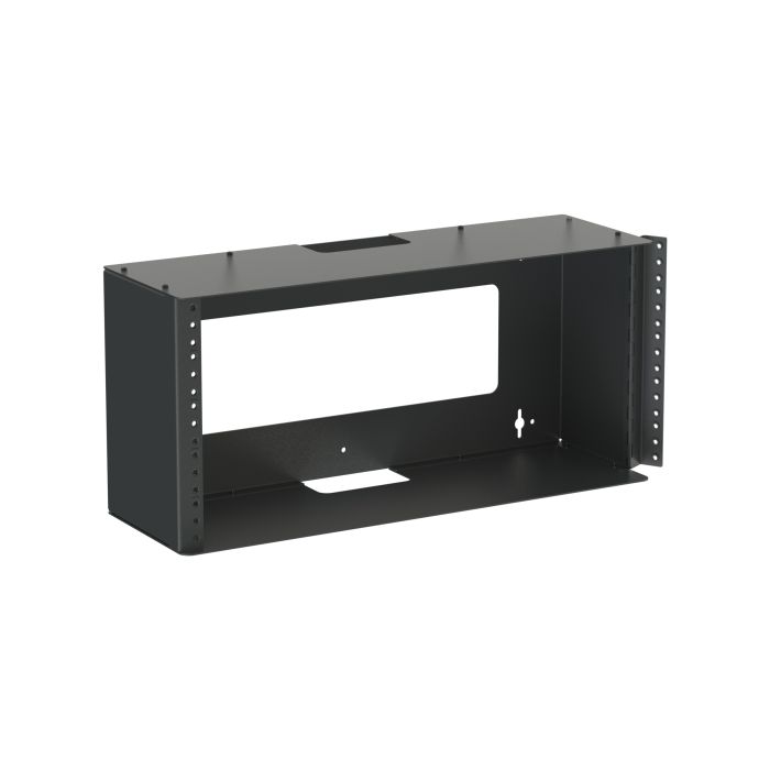 5U Mount Wall Bracket with 10/32 Threaded Hinged Rails | Penn Elcom