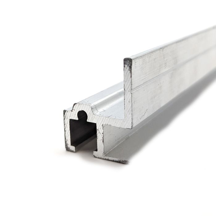 Single Sliding Rack Strip with Gasket Groove - 2m Long | Penn Elcom